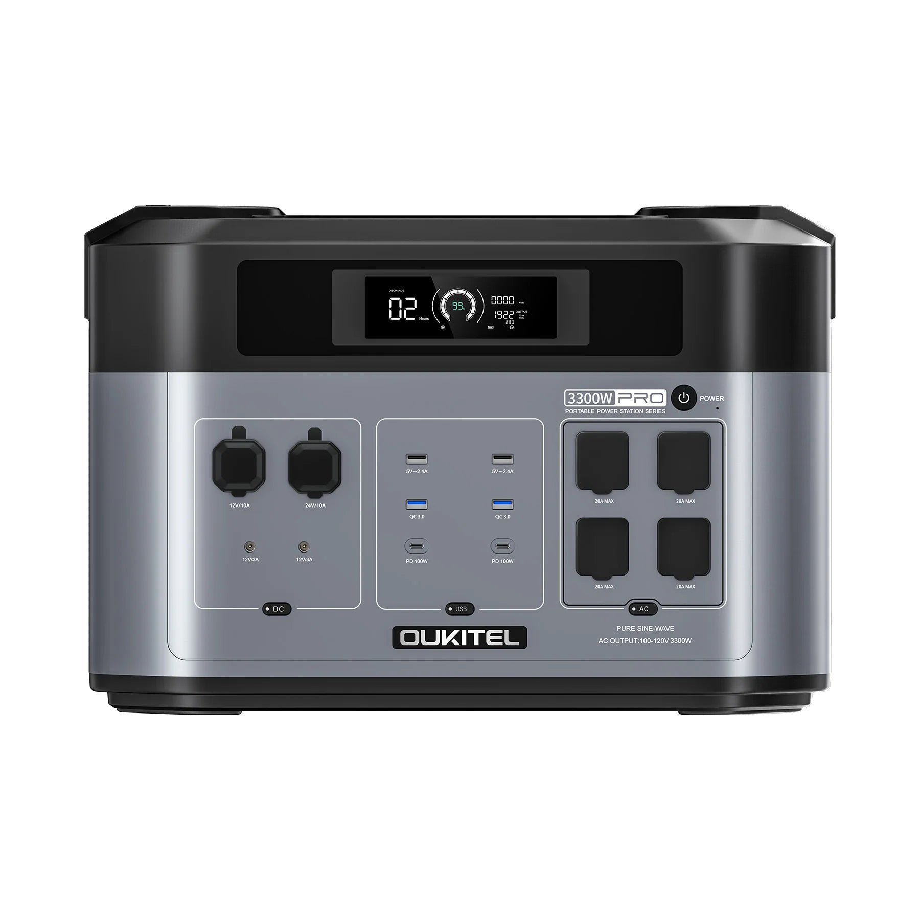 Estación batería portátil 2200 W BP2000 Expandible – Oukitel México